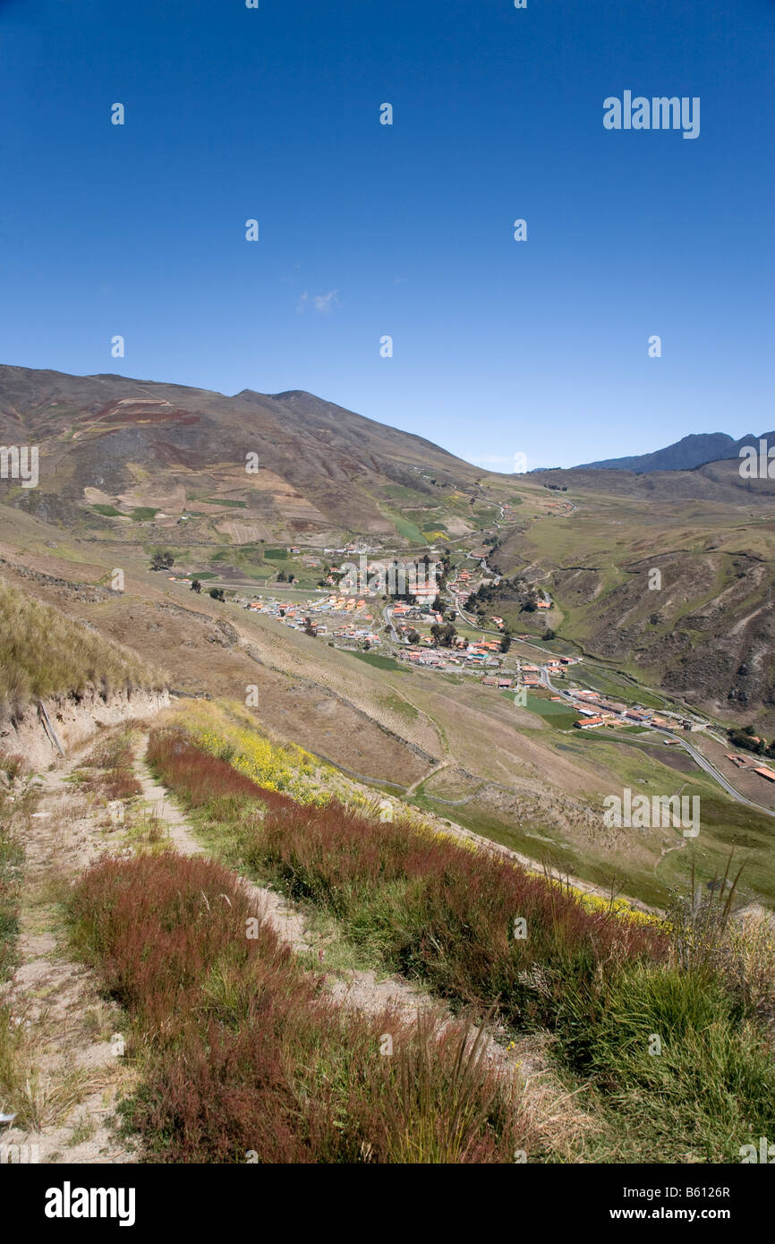 Apartaderos in the High Andies, Venezuela, South America Stock Photo ...