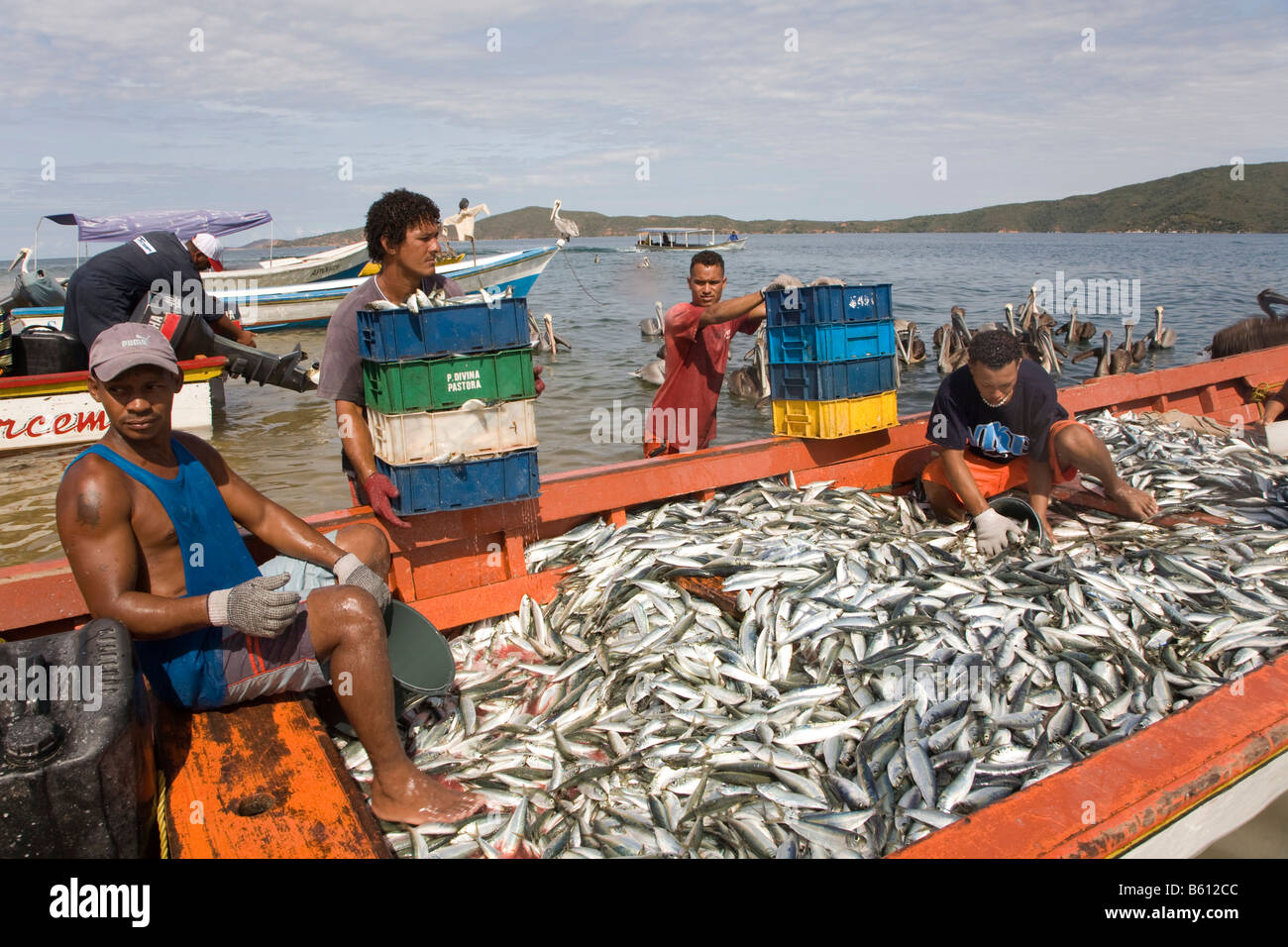 Venezuelan fishing boat hi-res stock photography and images - Alamy