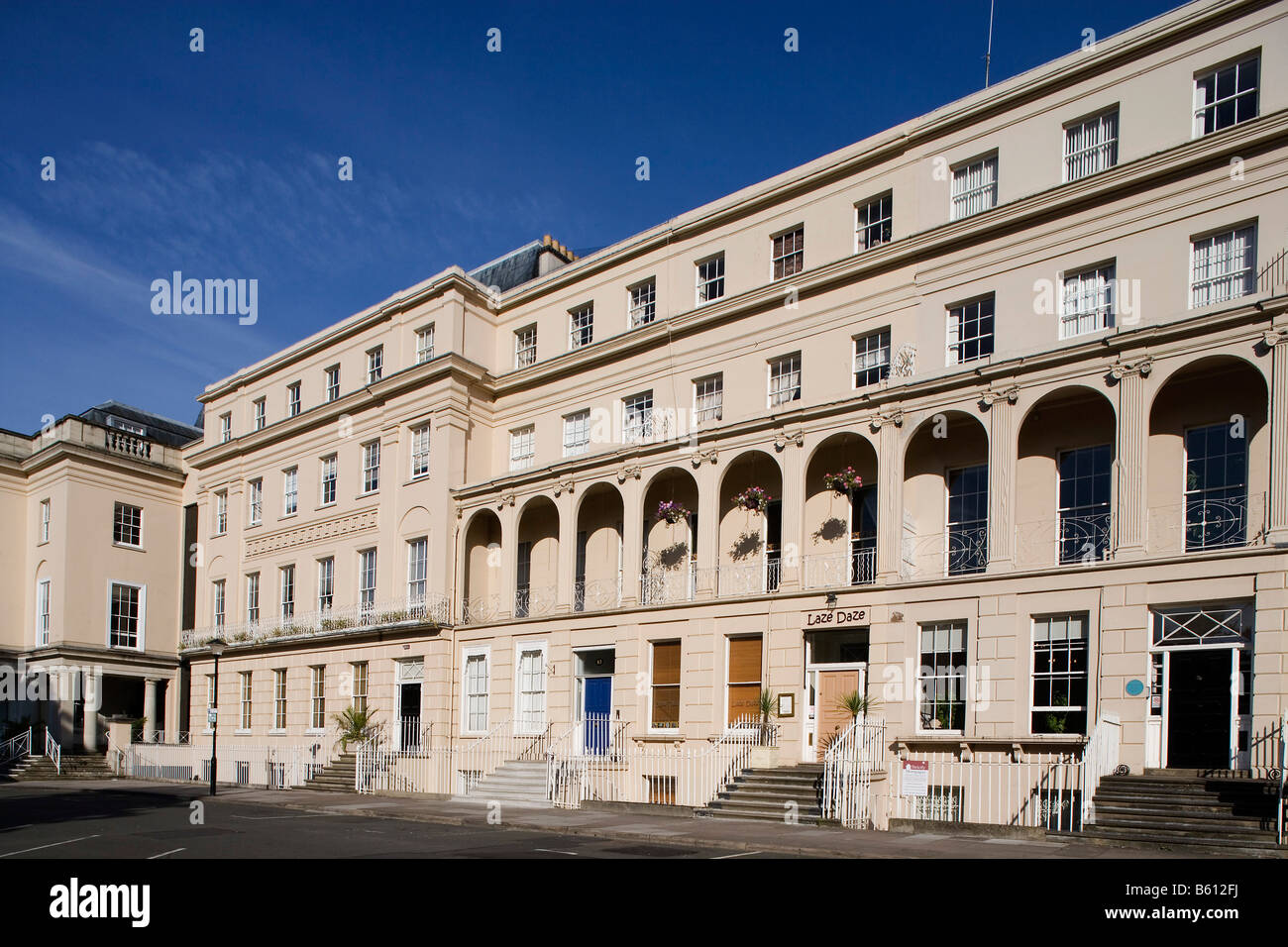 Cheltenham Regency Terraces Municipal Offices Gloucestershire UK Stock ...