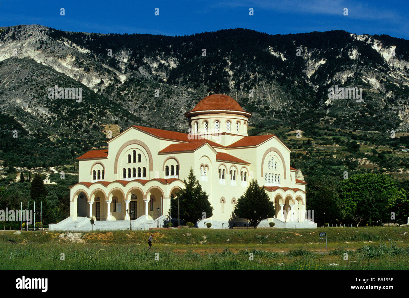 Kefalonia monastery hi-res stock photography and images - Alamy