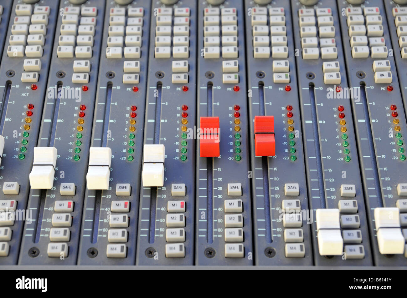 Partial view of a mixer, concert in the Residenztheater, Residenz ...