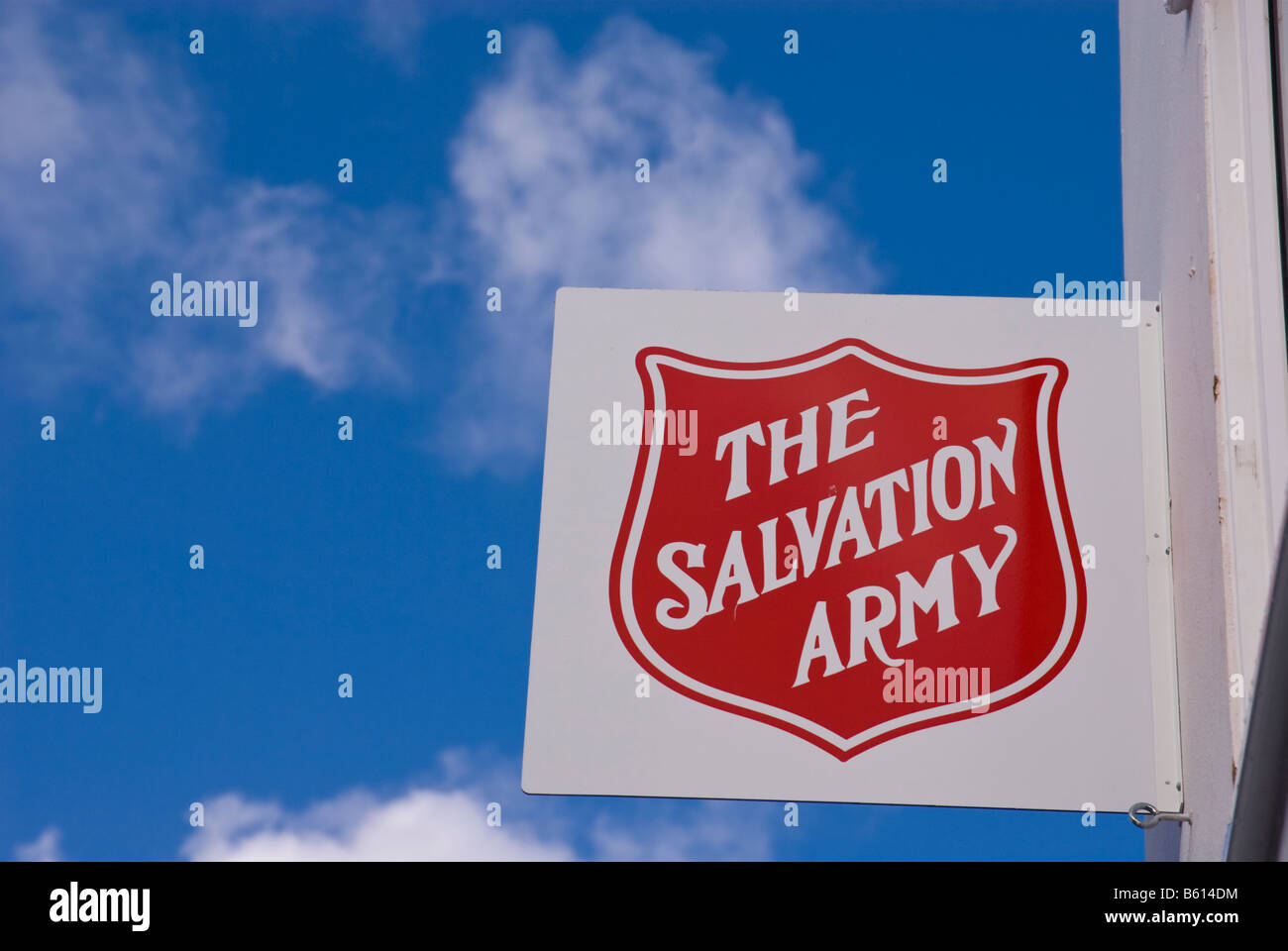The Salvation Army sign in Uk Stock Photo - Alamy
