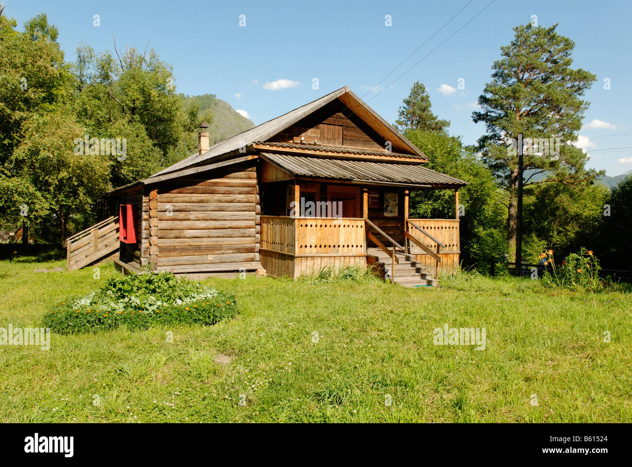Studio of the painter Grigorij Tschoros-Gurkin, Anos, Katun Valley ...