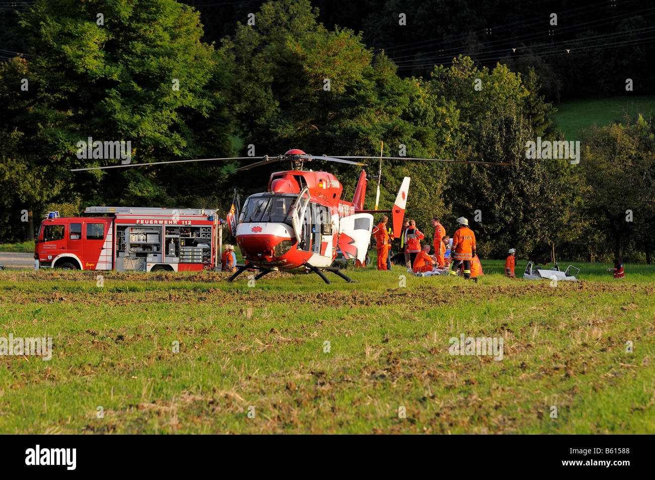 Fire truck ambulance site hi-res stock photography and images - Alamy