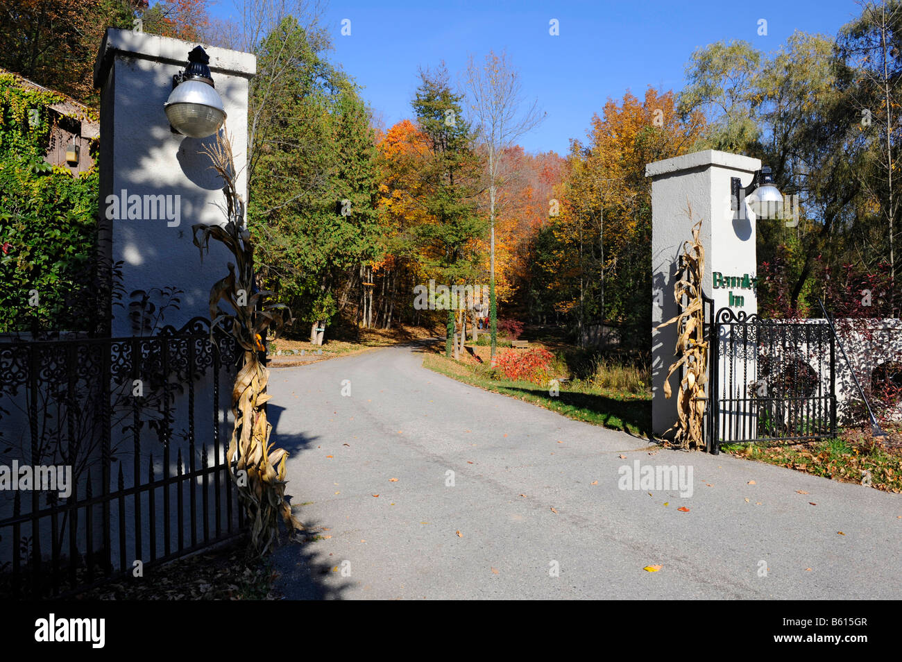 Benmiller Inn resort in Benmiller Ontario Canada during autumn colors ...