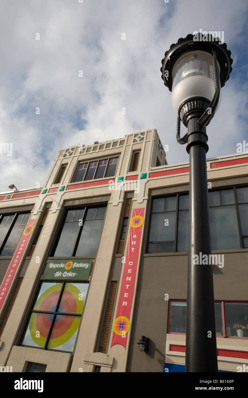 Torpedo Factory Art Center Old Town Alexandria Virginia Stock Photo - Alamy
