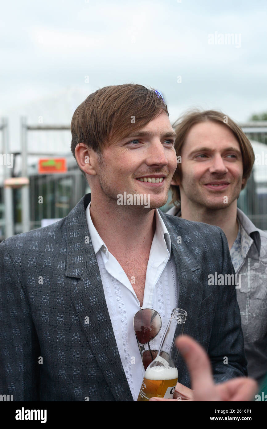 Dan Gillespie Sells lead singer of the pop group band The Feeling at ...