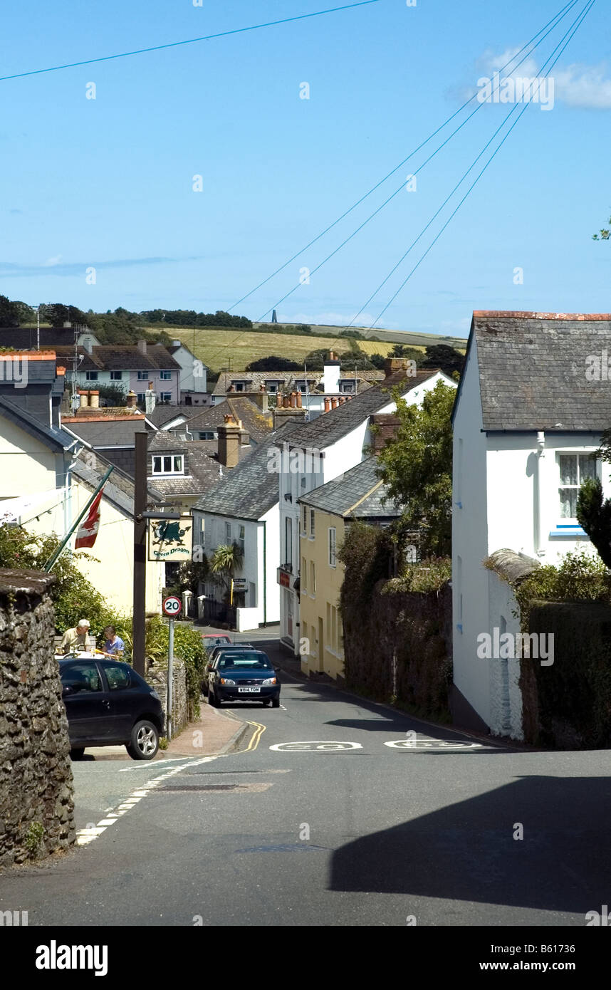 Stoke Fleming near Dartmouth Stock Photo - Alamy