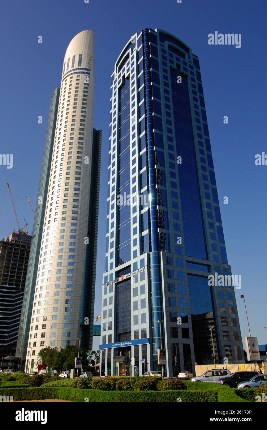 High rise towers, f.l.t.r. Park Place Tower, API World Tower, Sheikh ...