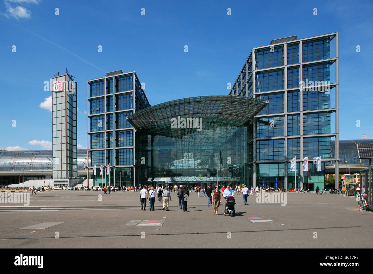 Hauptbahnhof, Central Station, Berlin Stock Photo - Alamy