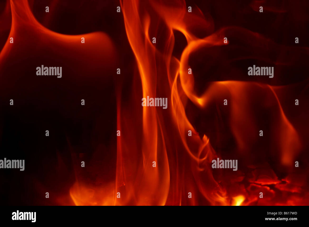Shot of a fire and flames Stock Photo - Alamy