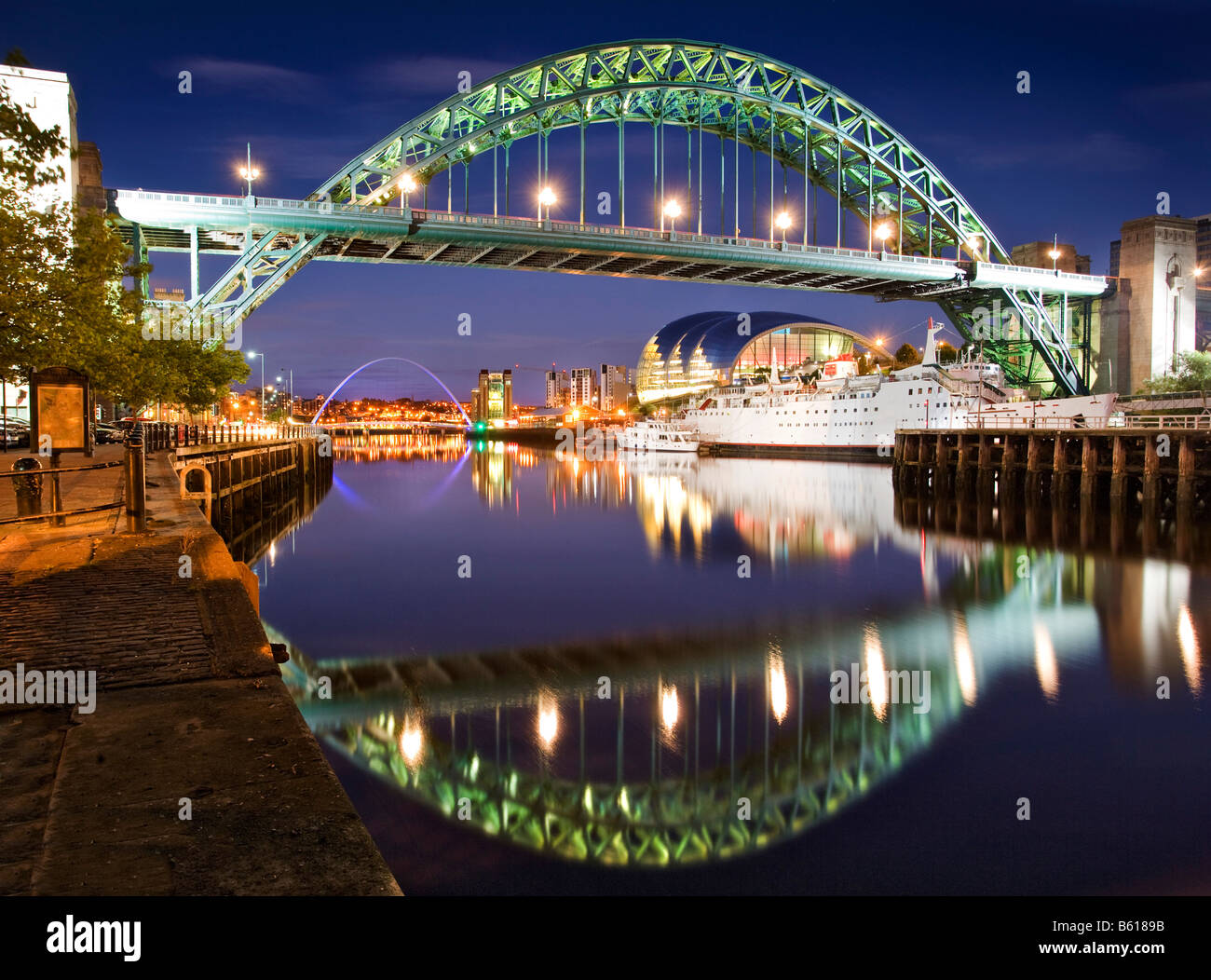 Tyne Bridge Newcastle upon Tyne England UK Stock Photo - Alamy