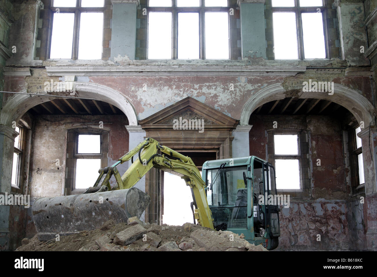 Construction Work in Progress Stock Photo - Alamy