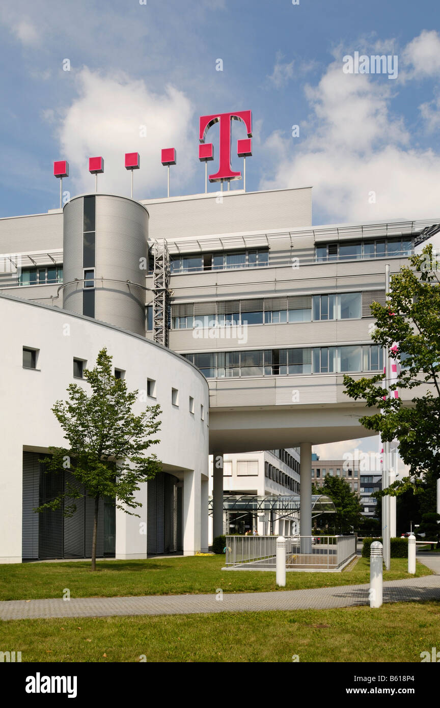 Headquarters of the Deutschen Telekom AG, Bonn, North Rhine-Westphalia ...