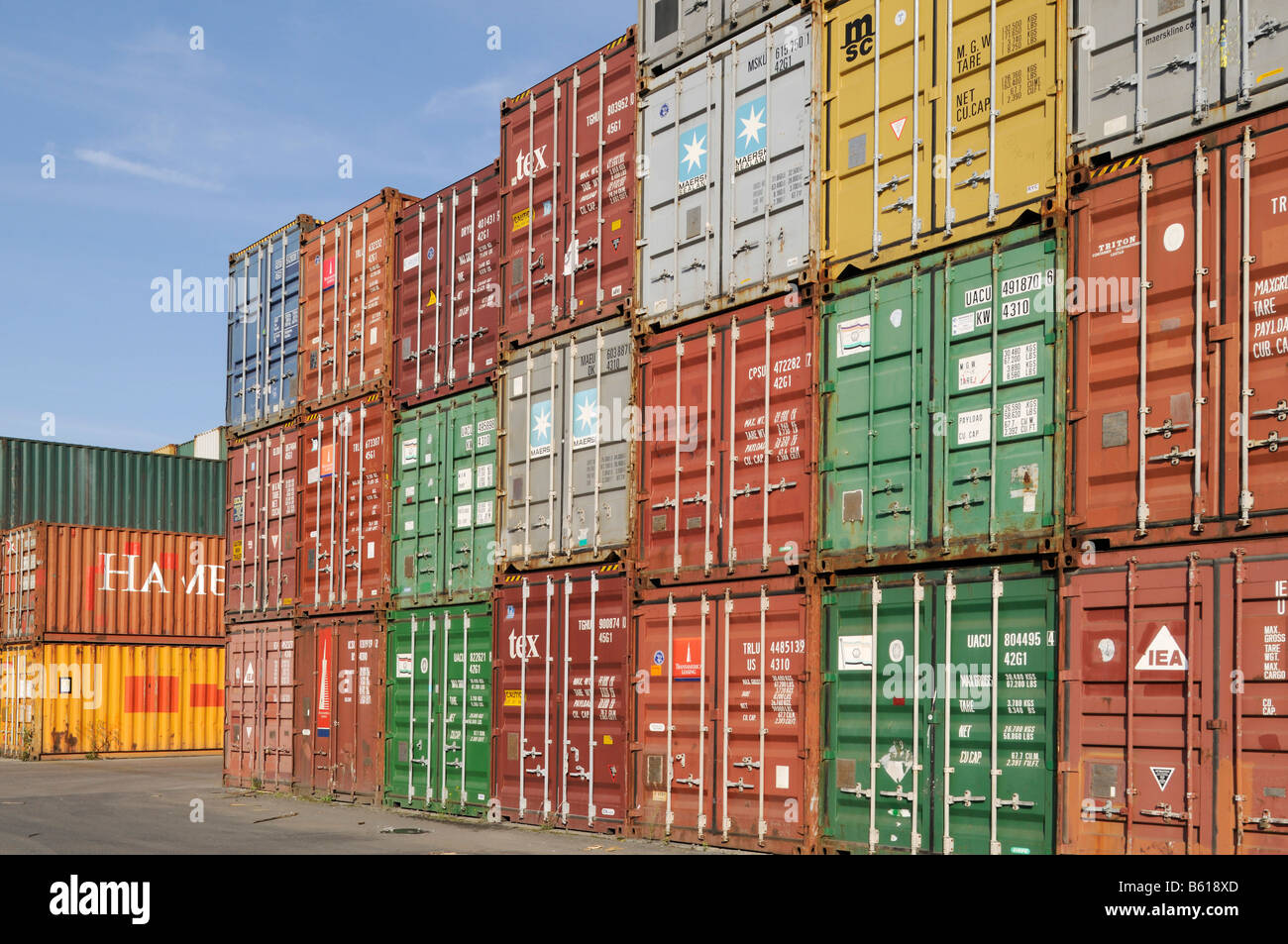 Stacked terminal view hi-res stock photography and images - Alamy