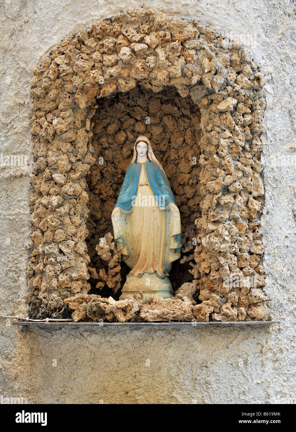 Religion statues holy mary virgin mary italian statues hi-res stock ...
