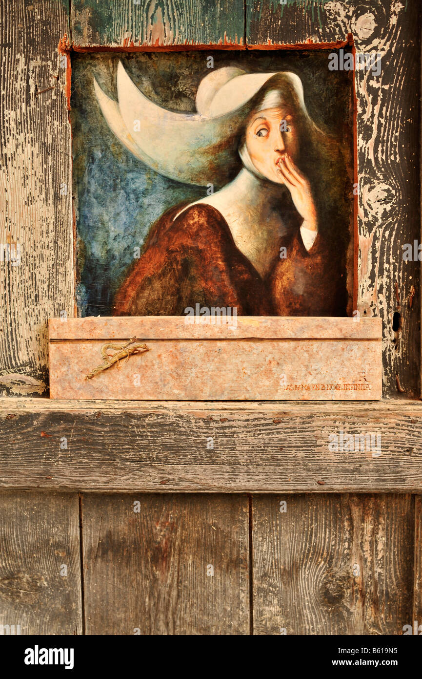 Painted doors of valloria hi-res stock photography and images - Alamy