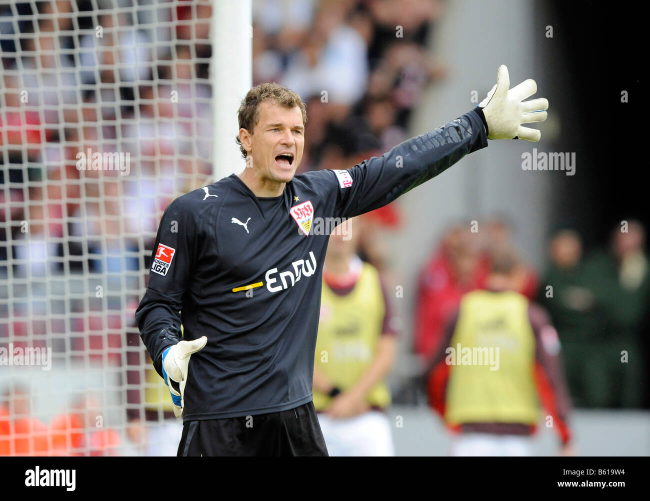 Goalkeeper Jens Lehmann Vfb Stuttgart High Resolution Stock Photography ...