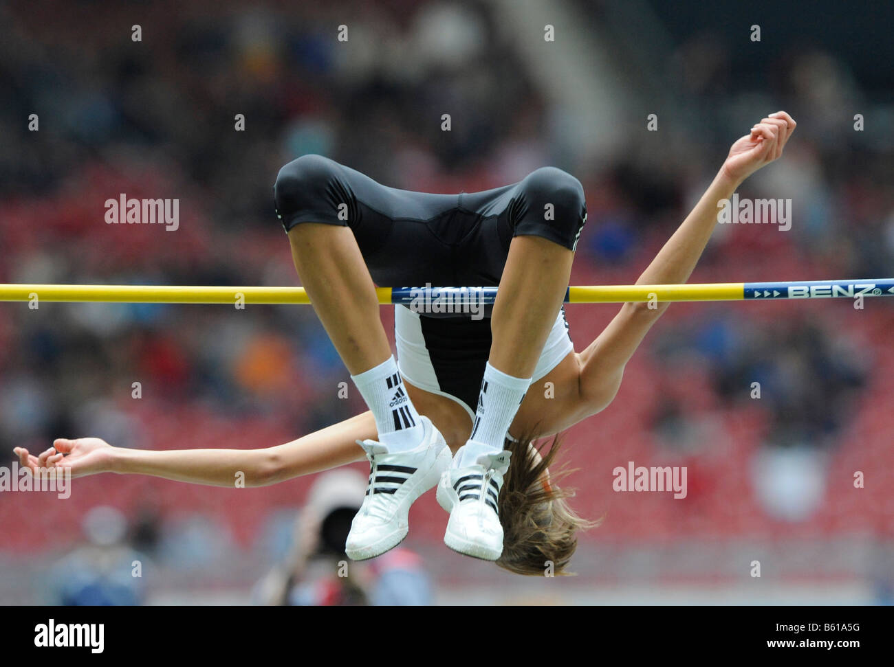 Blanka VLASIC, CRO, High Jump, first place, at the IAAF 2008 World ...