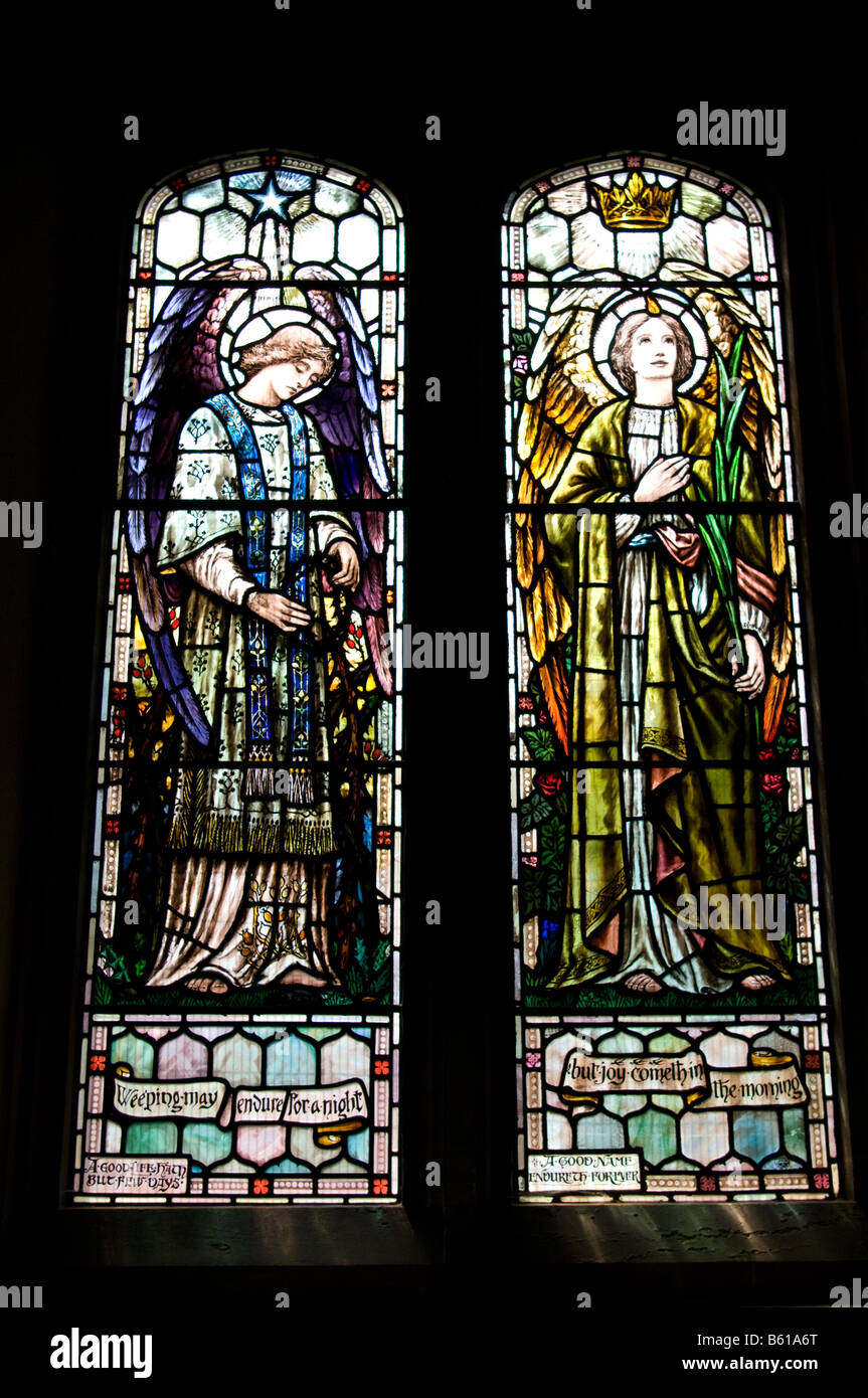 Stained glass church windows hi-res stock photography and images - Alamy