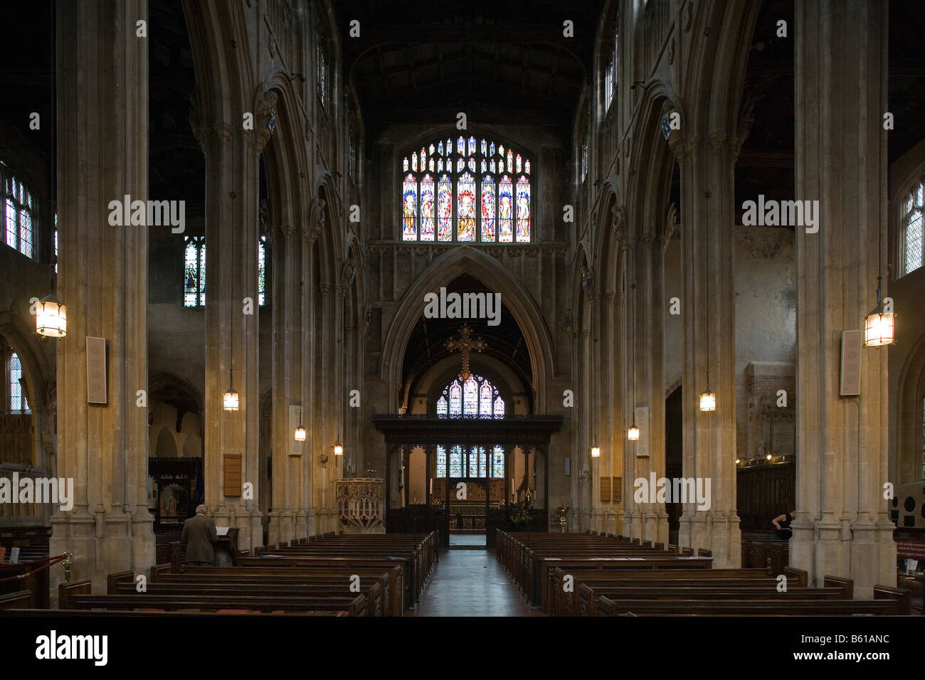 Cirencester Church of St John the Baptist one of the largest of the ...
