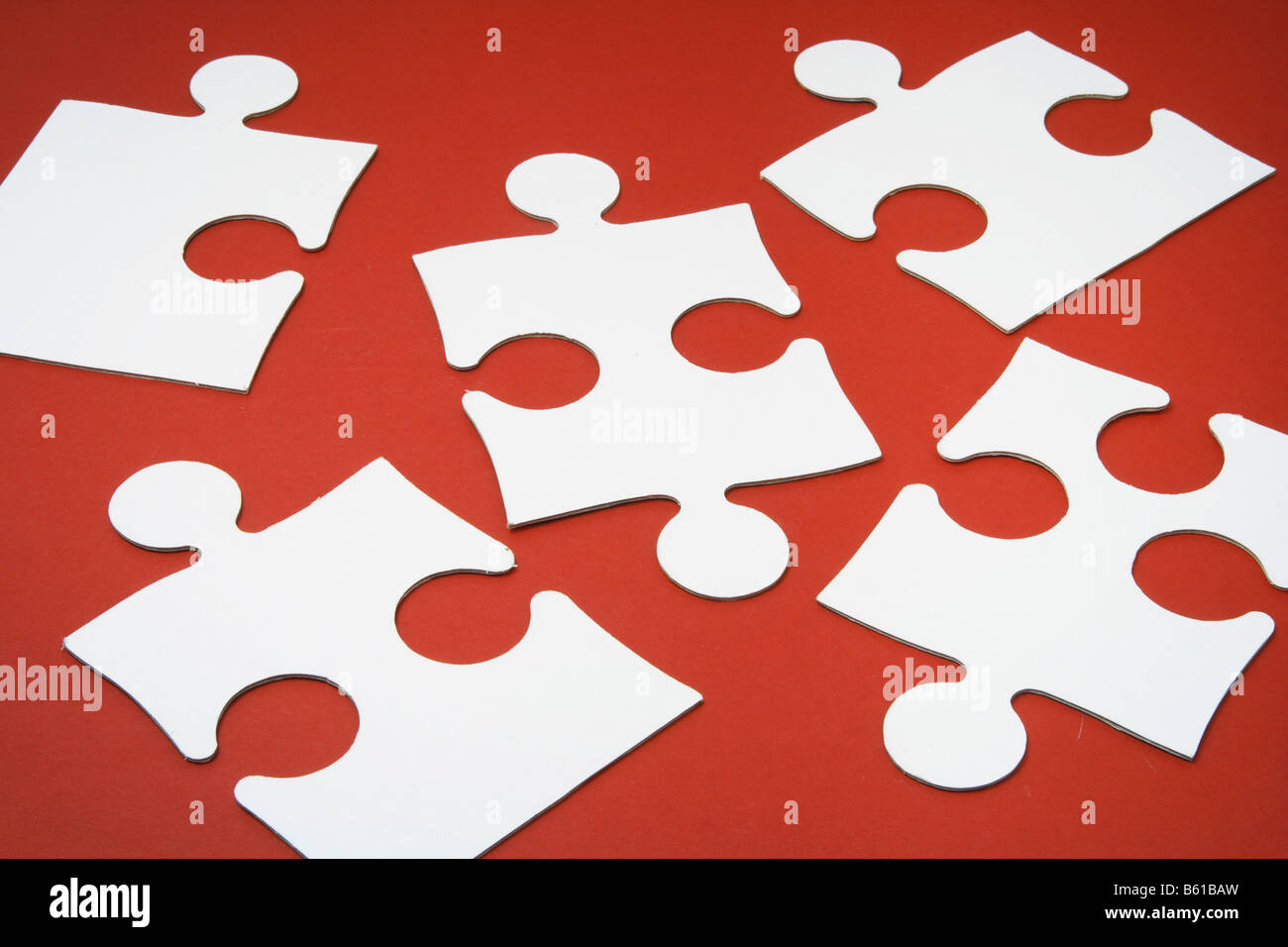 Jigsaw Puzzle Pieces Stock Photo - Alamy