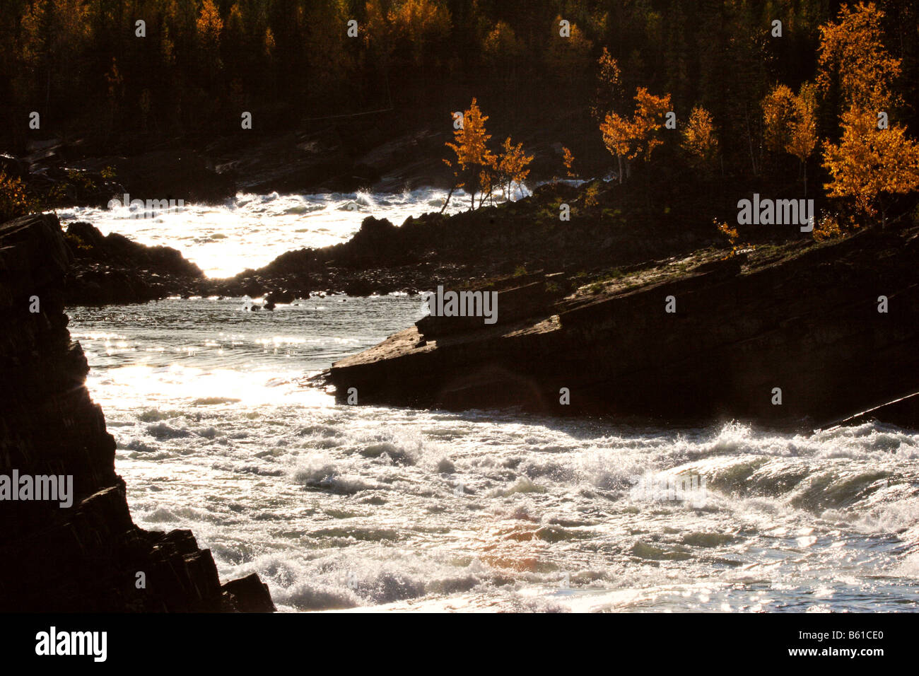 Coal River Northern British Columbia Canada Stock Photo - Alamy