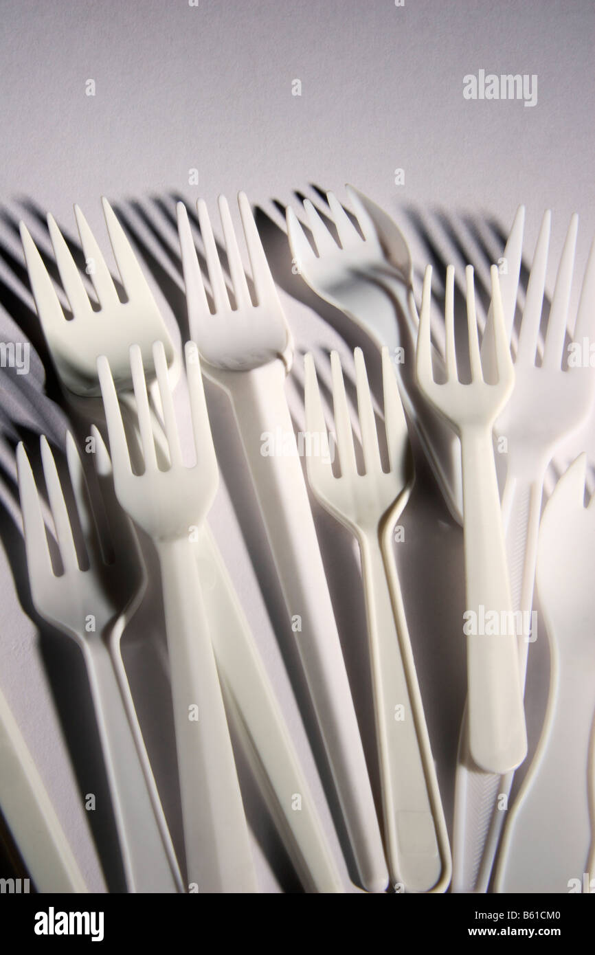 Plastic forks hi-res stock photography and images - Alamy