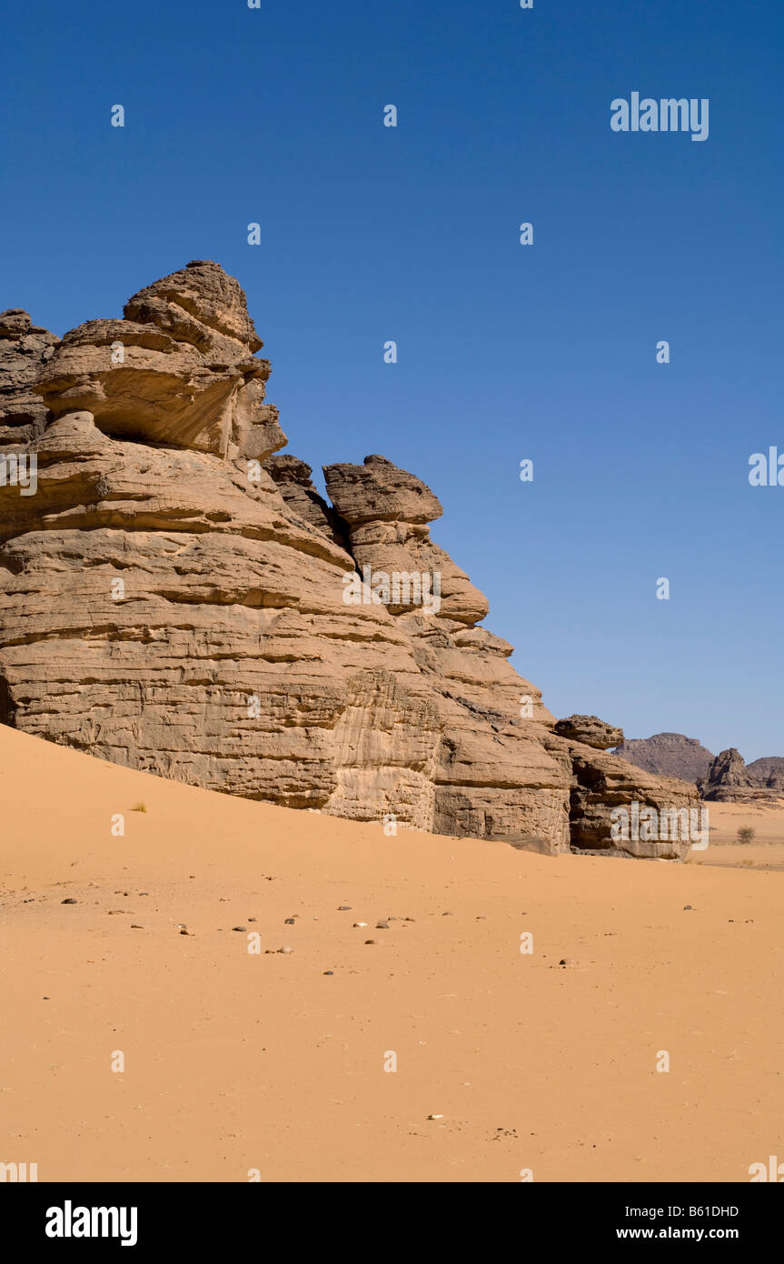 Akakus Sahara desert Fezzan Libya Stock Photo - Alamy