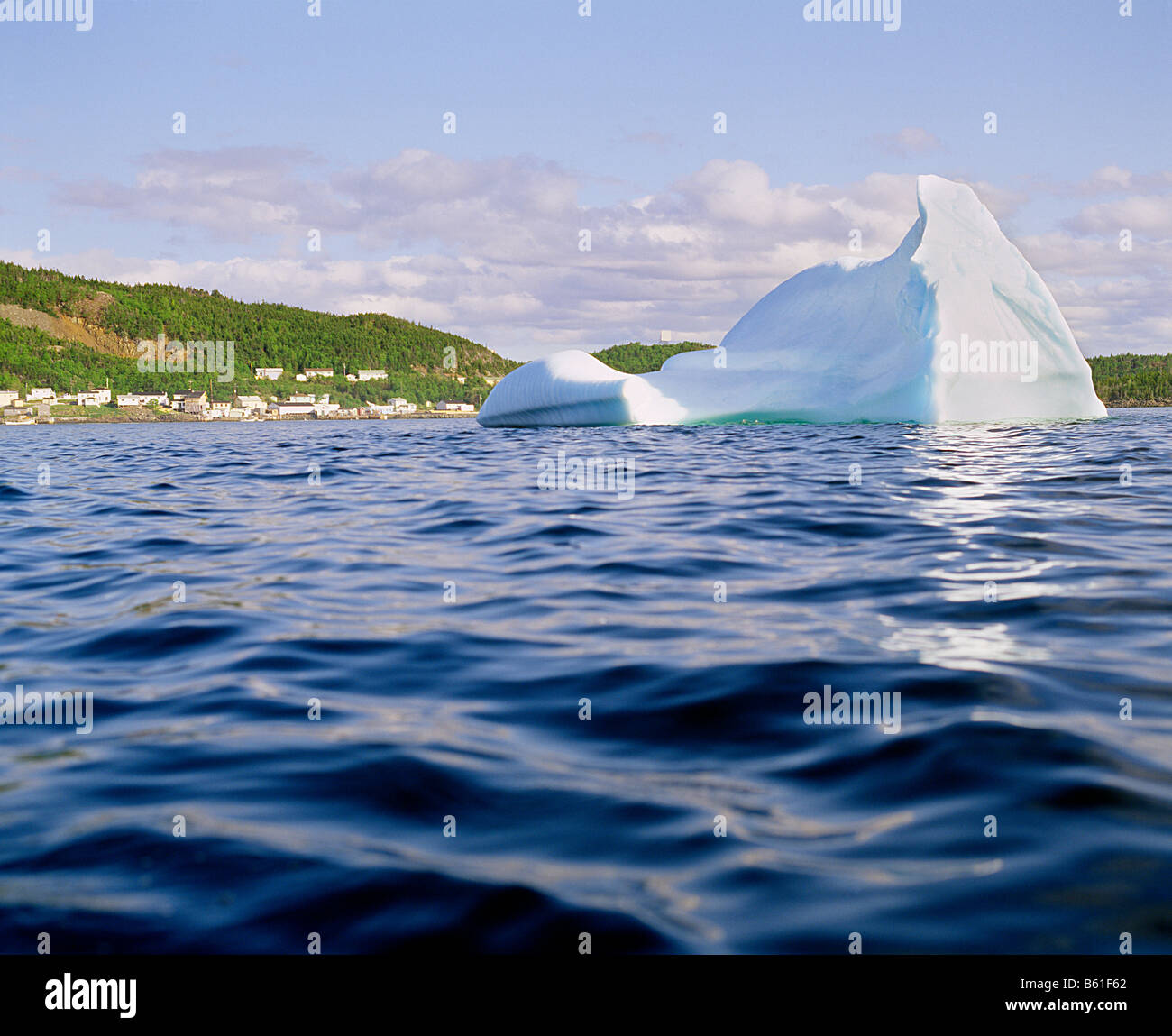 Iceberg in the Trinity Bay in Newfoundland,Canada Stock Photo - Alamy
