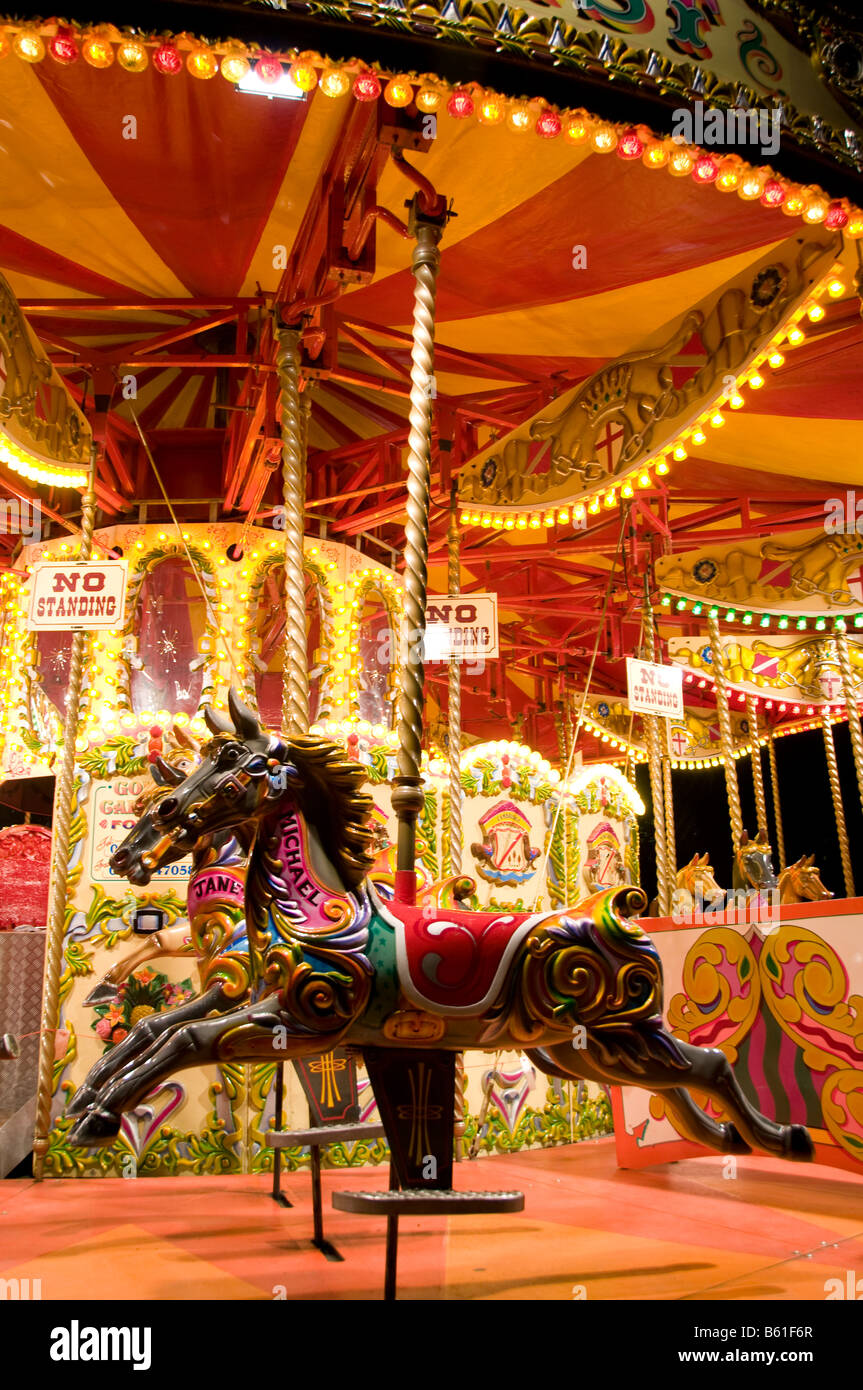 Carousel detail, The South Bank, London, UK Stock Photo - Alamy