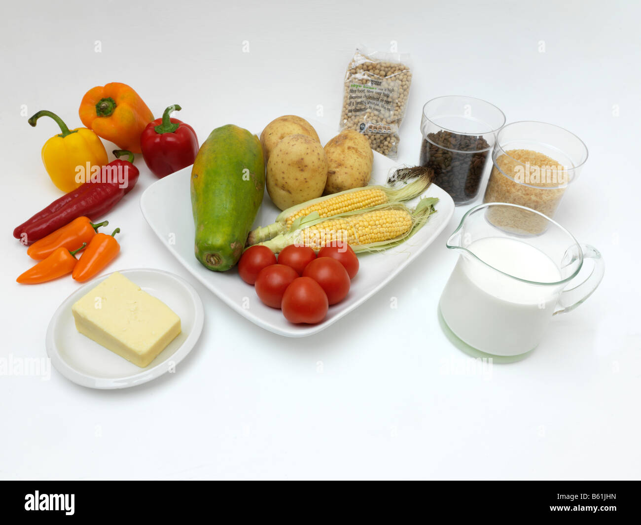 Group of Vegetables that are being Genetically Modified Stock Photo - Alamy