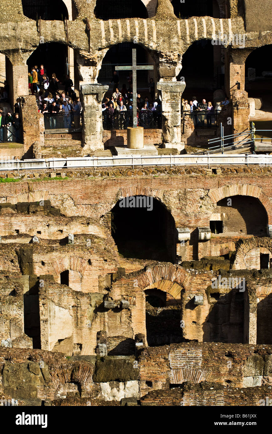 inside the Coliseum in Rome Stock Photo - Alamy