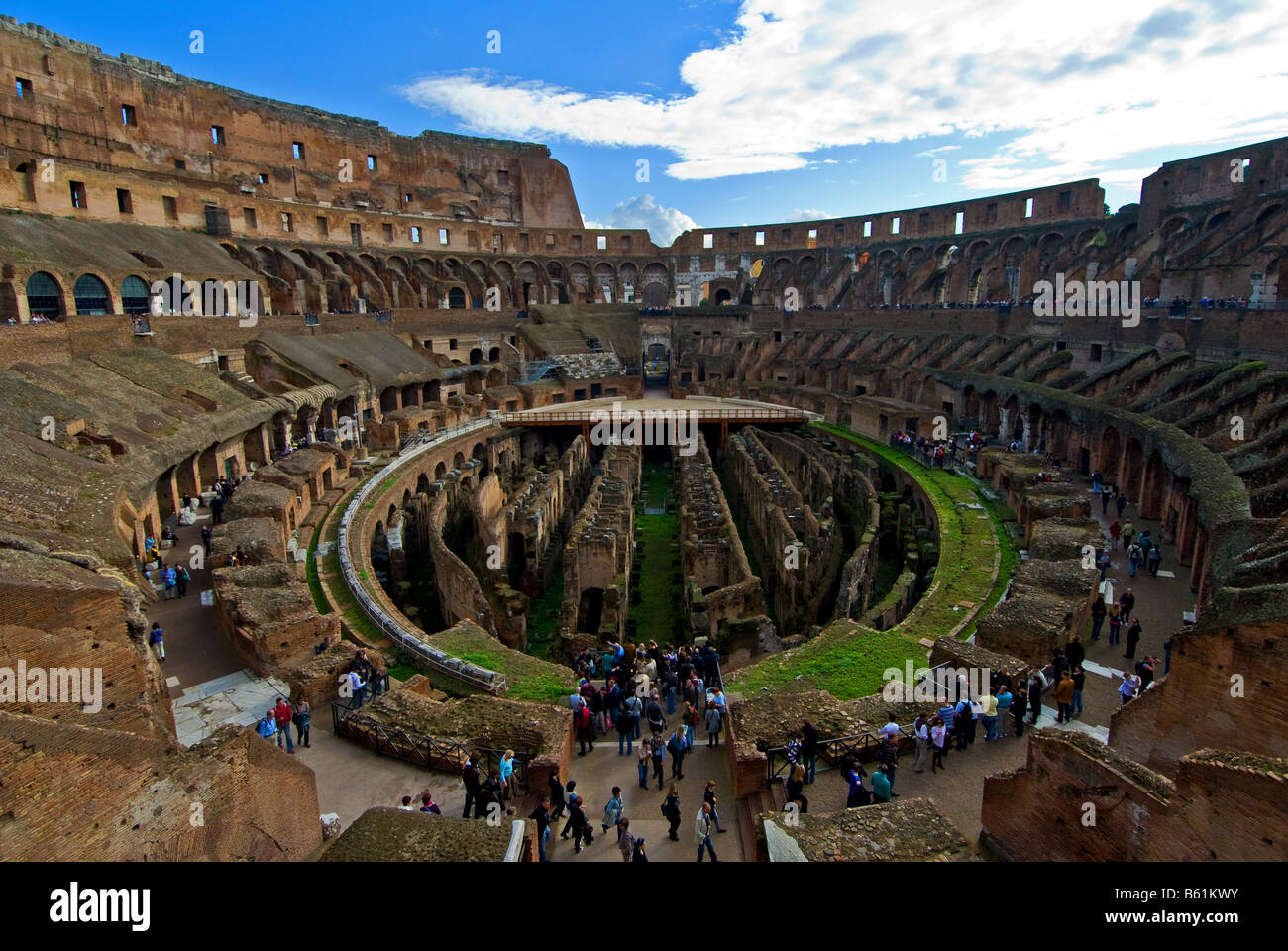 inside the Coliseum in Rome Stock Photo - Alamy