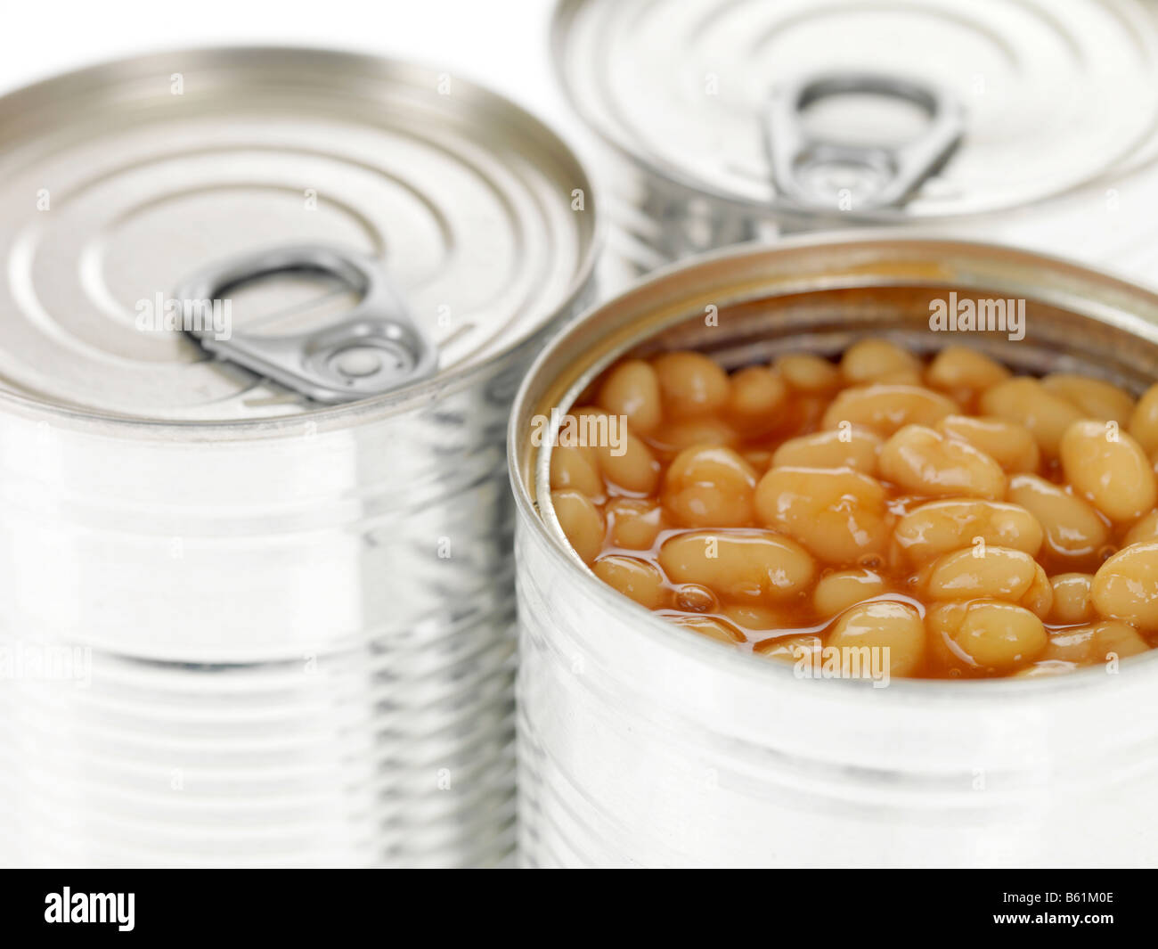 Tinned Baked Beans Stock Photo - Alamy