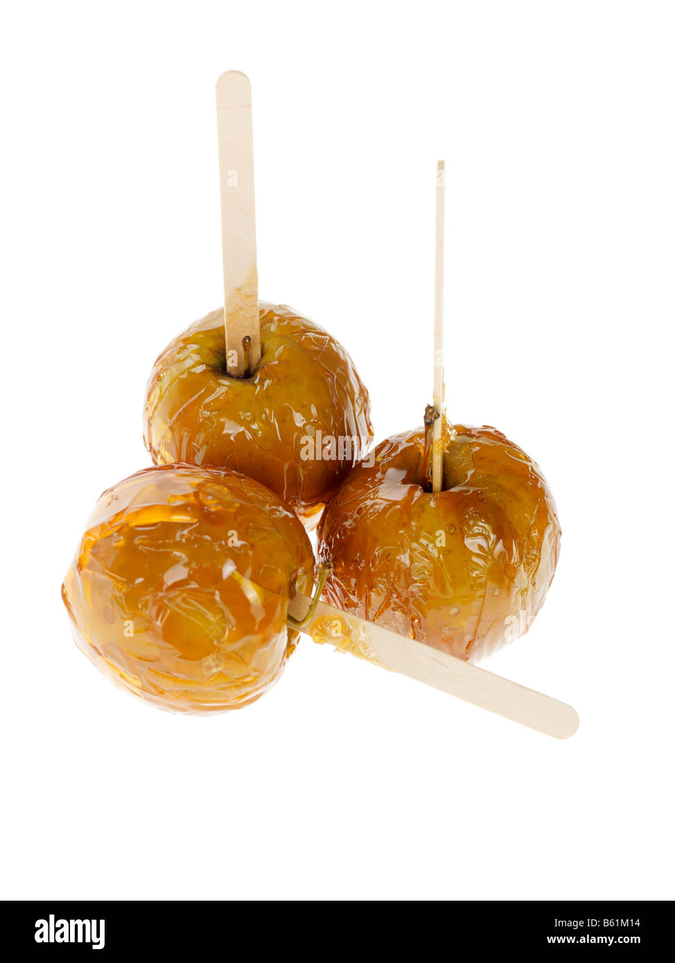 Sugar coated apple fruit Cut Out Stock Images & Pictures - Alamy