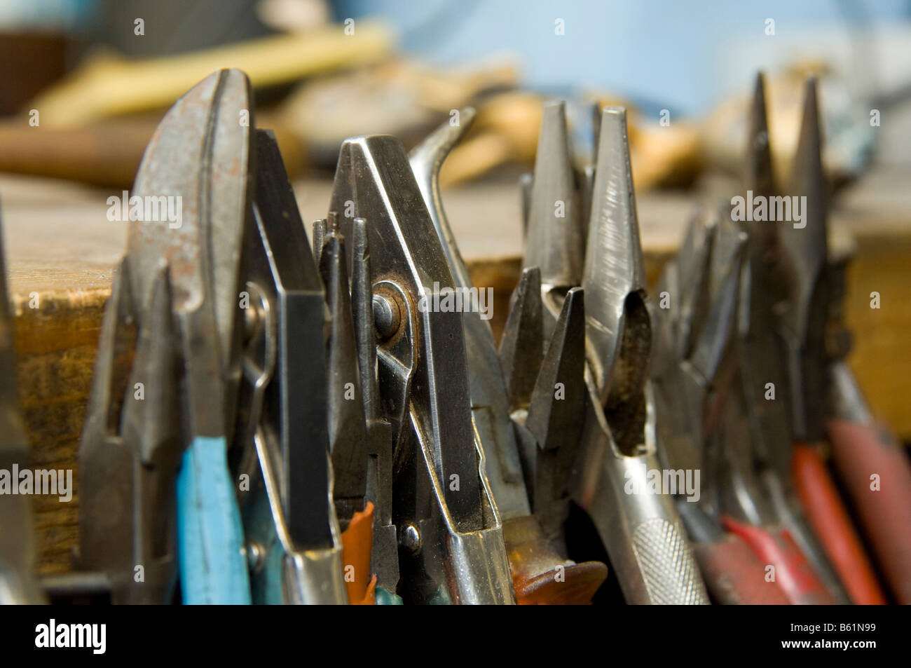 Colonial Silversmith Tools