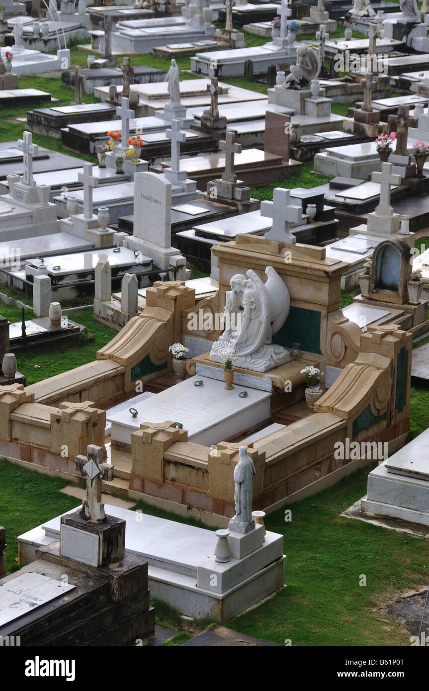 cemetery in old san juan, puerto rico Stock Photo - Alamy
