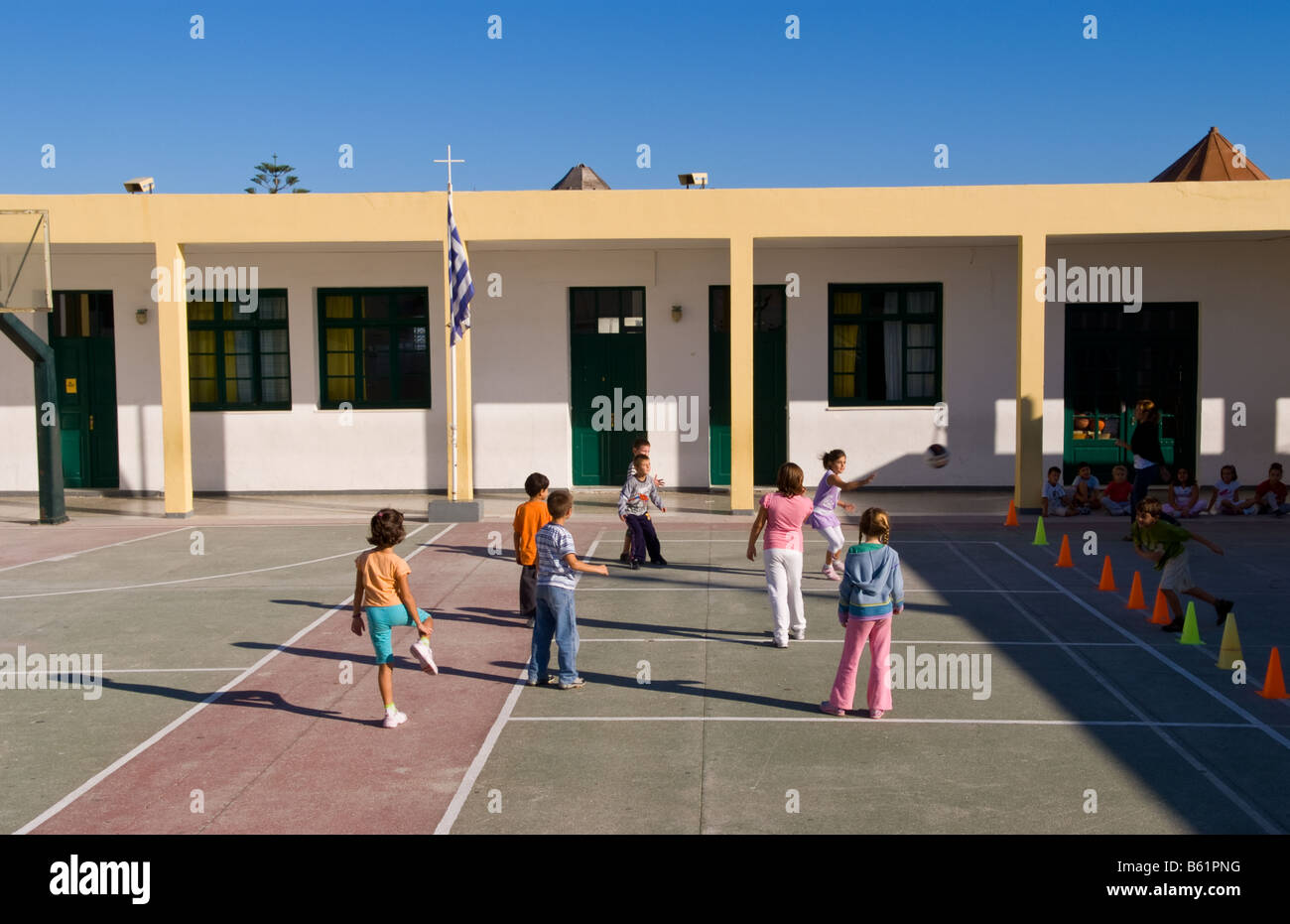 Greek school children hi-res stock photography and images - Alamy