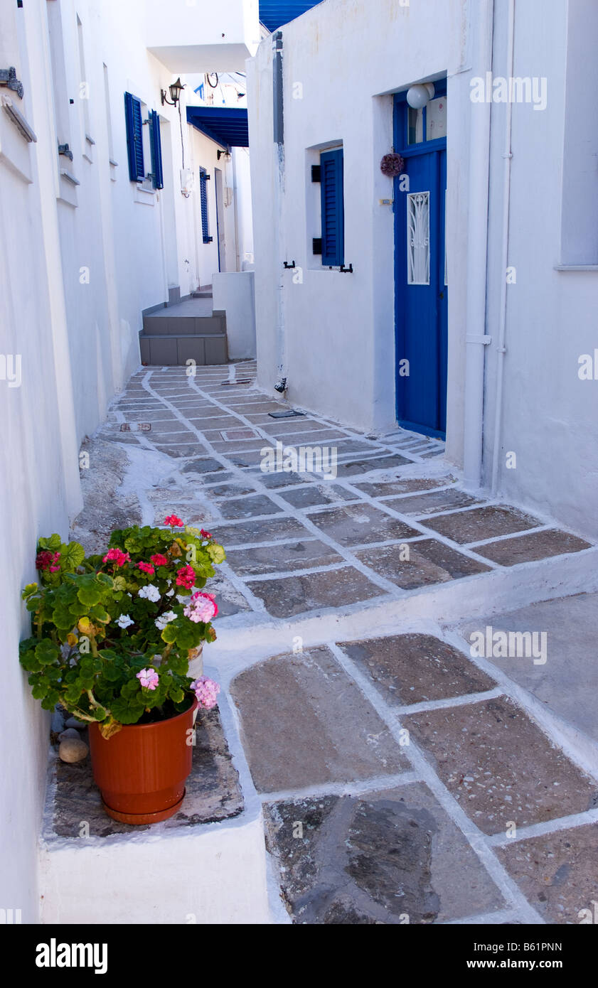 Naoussa town paros island hi-res stock photography and images - Alamy