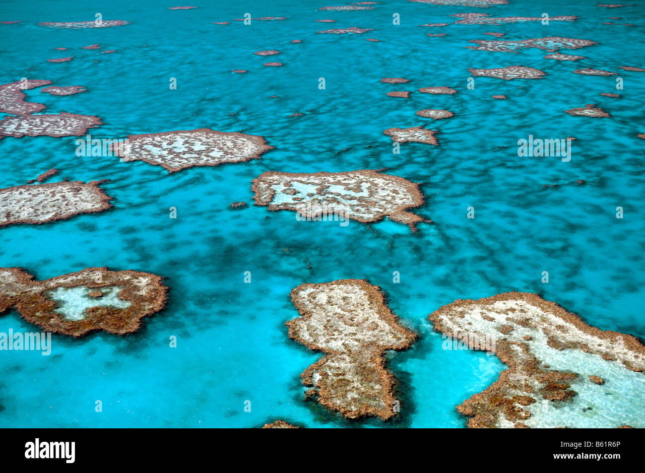 Reefs and atolls of the Great Barrier Reef, Australia Stock Photo - Alamy
