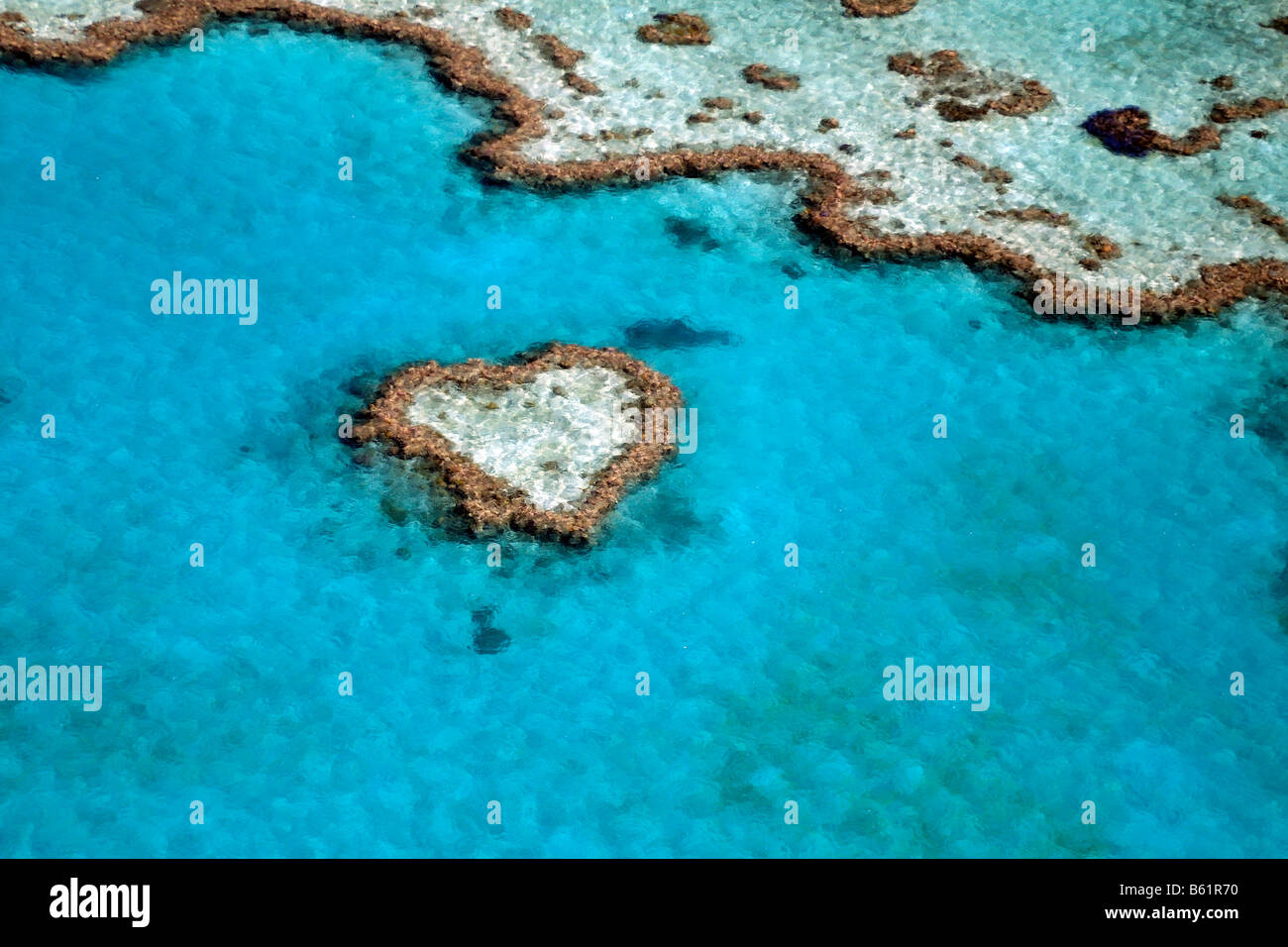 Reefs and atolls of the Great Barrier Reef, Australia Stock Photo - Alamy