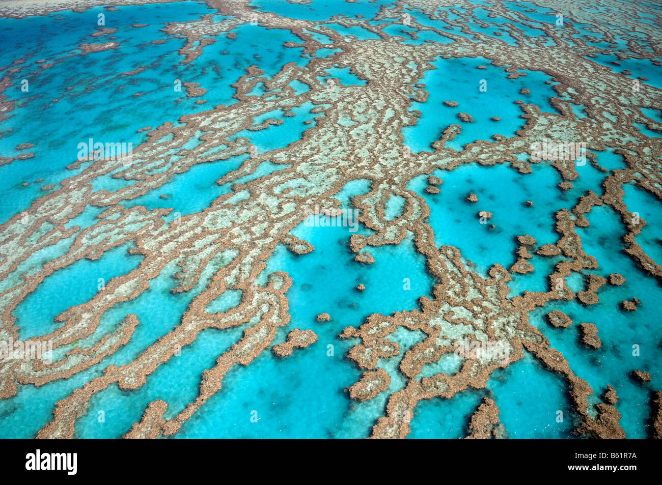 Reefs and atolls of the Great Barrier Reef, Australia Stock Photo - Alamy