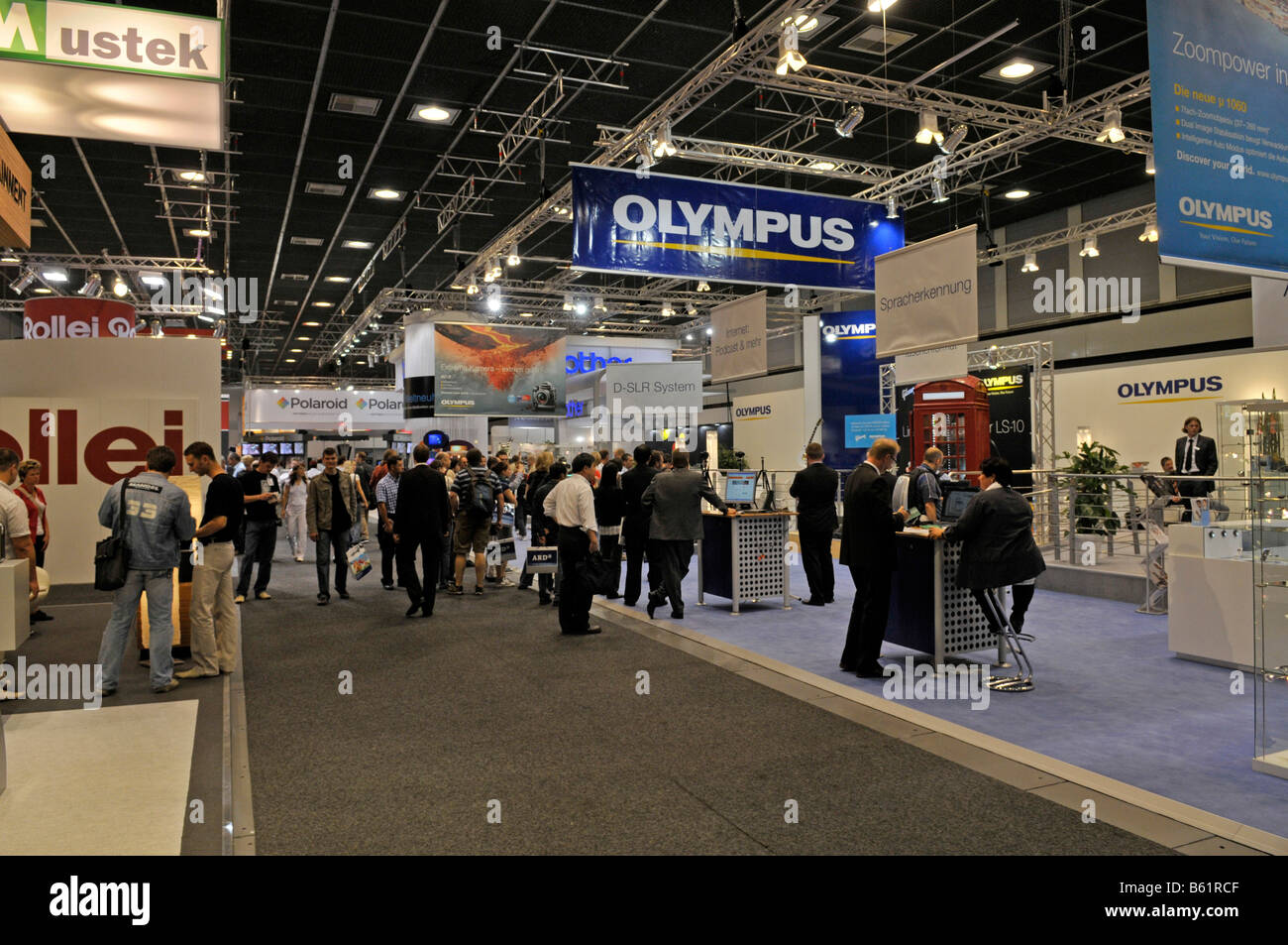 View into a hall, International Radio Exhibition IFA, Berlin, Germany ...
