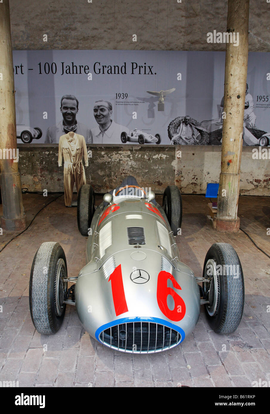 Mercedes Silberpfeil W 165, built 1939, from the Mercedes Museum ...