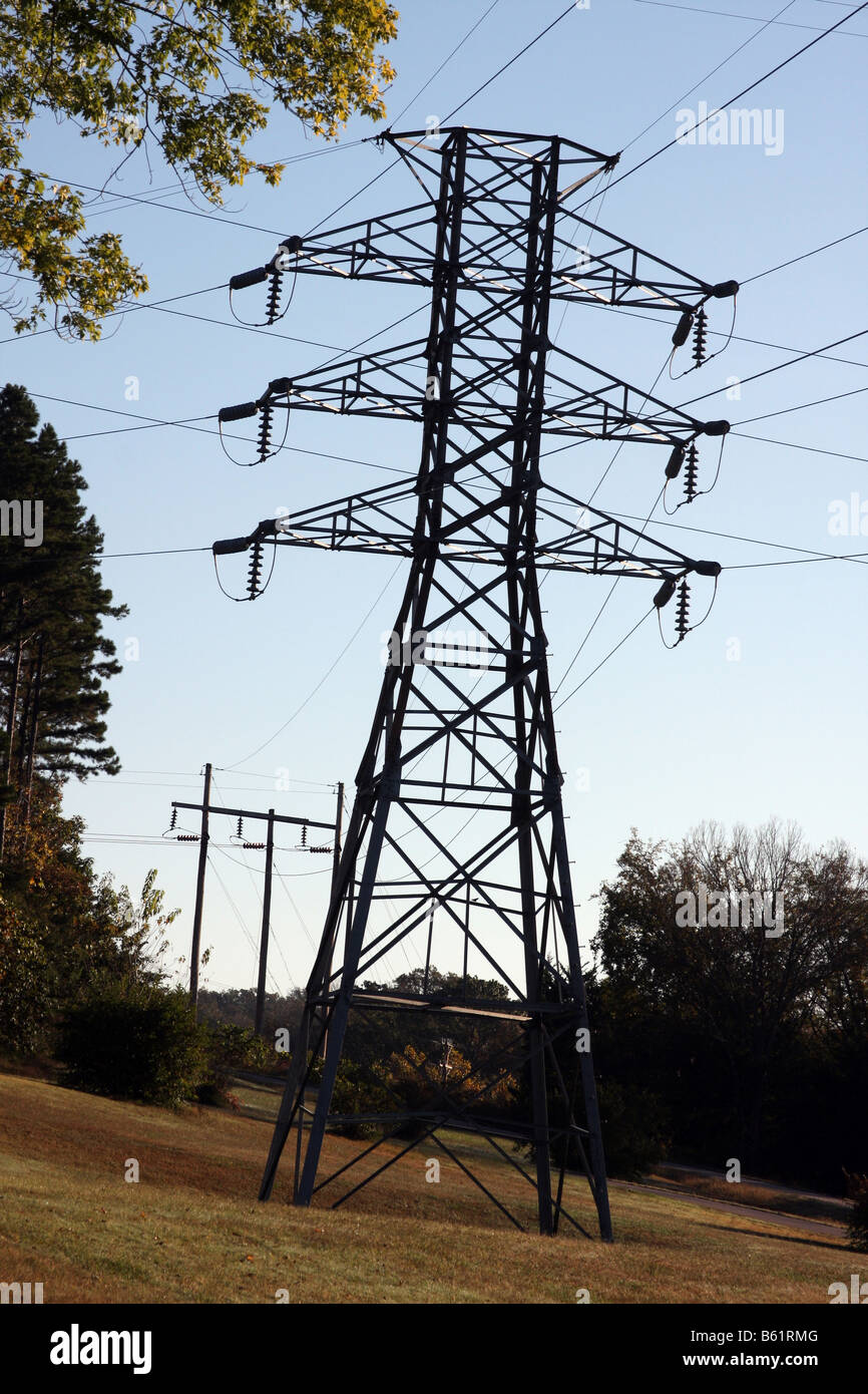 Powerlines power lines hi-res stock photography and images - Alamy