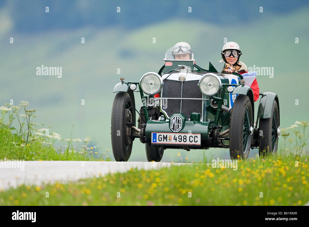 MG K3 Magnette, built in 1933, Ennstal Classic 2008, Styria, Austria ...