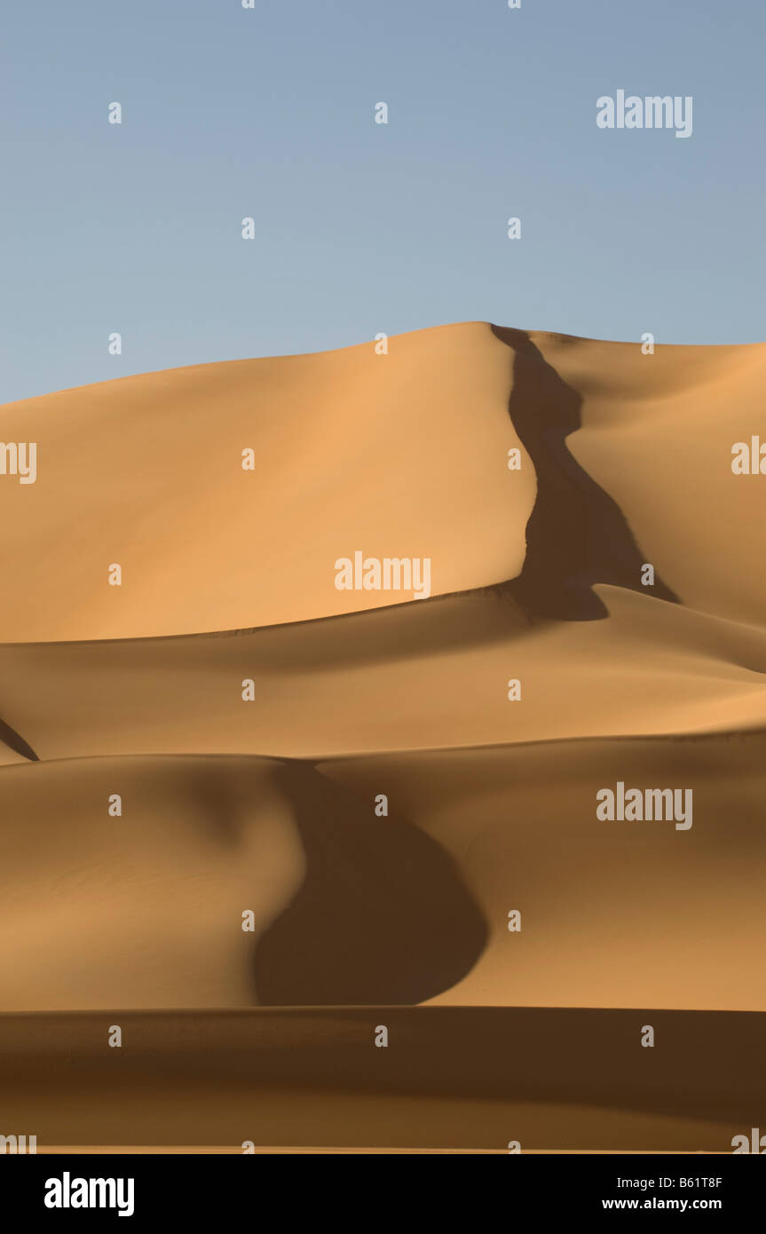 Erg Awbari Sahara desert Fezzan Libya Stock Photo - Alamy