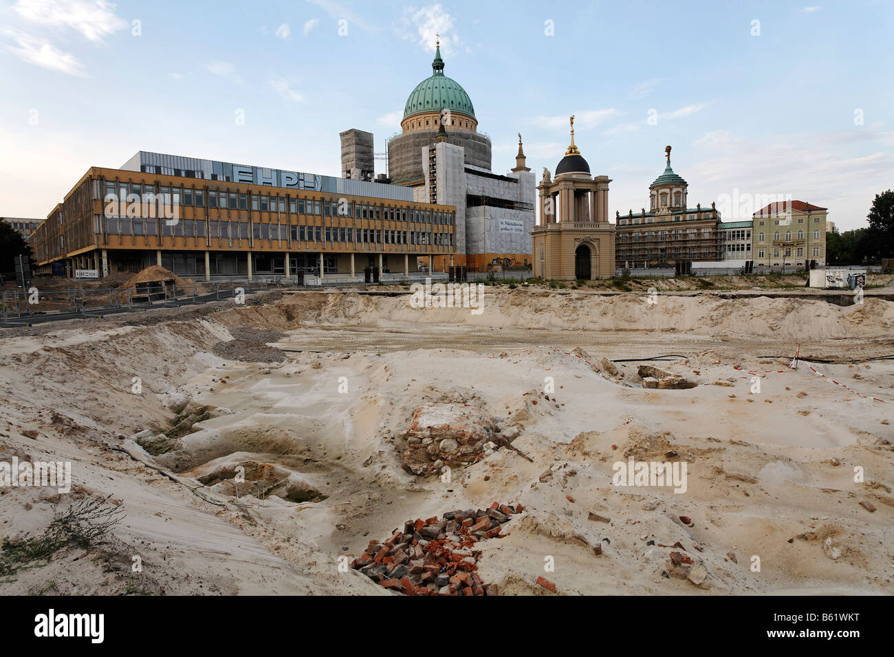 Neue mitte building excavation old hi-res stock photography and images ...