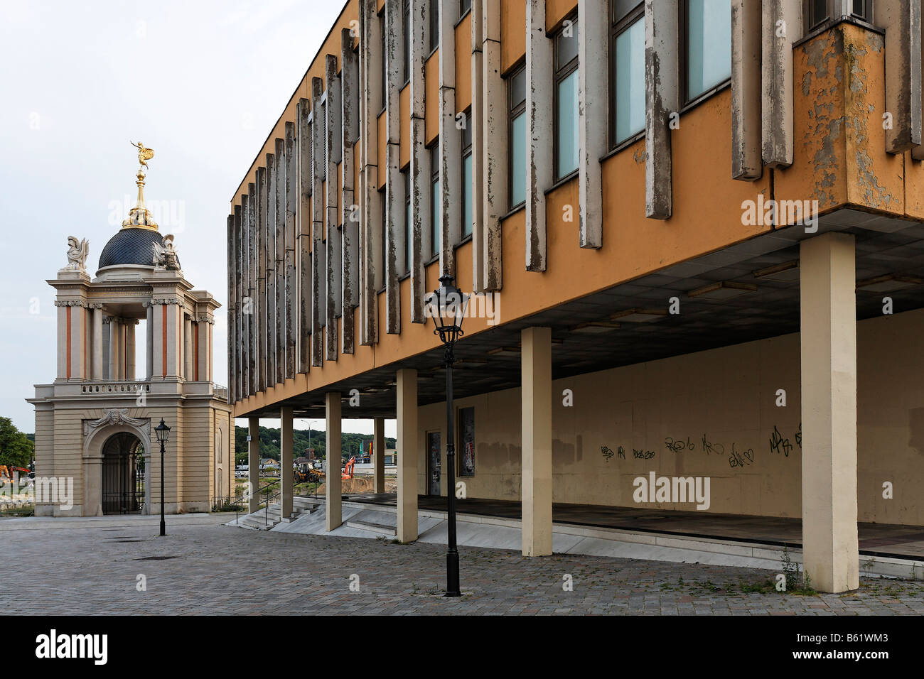 Rebuilt Fortunaportal, Potsdam College building in need of renovation ...